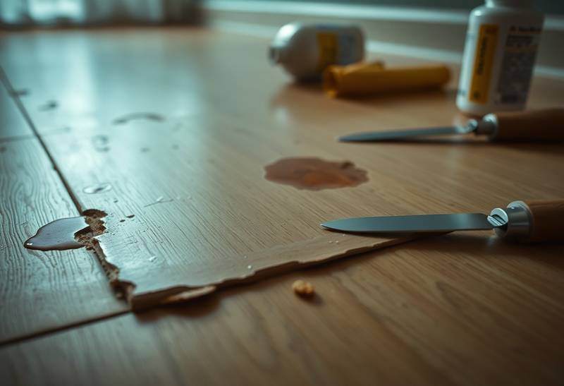 Dents, Discoloration, and Lifting - The 5 Most Common Vinyl Flooring ...